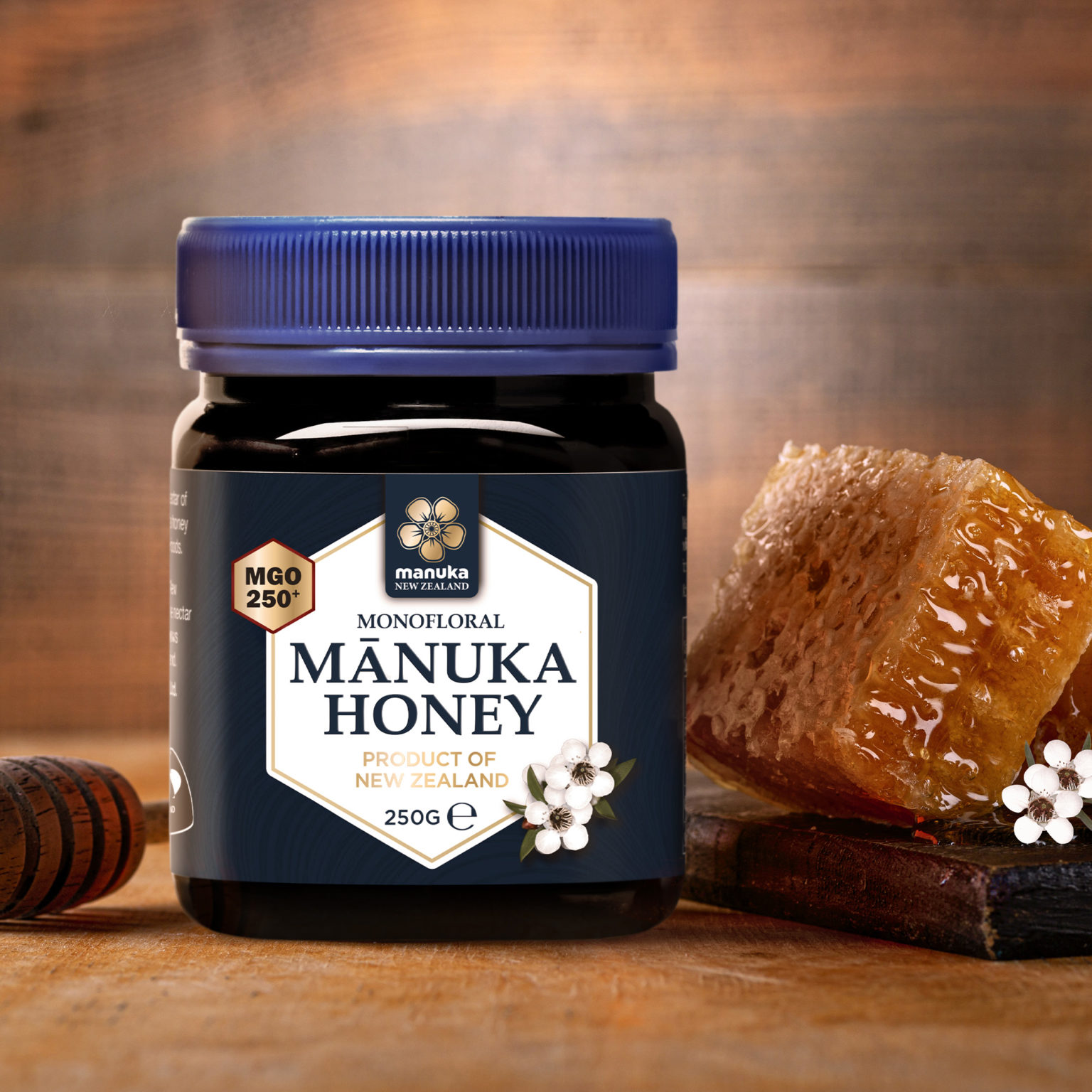 Monofloral MGO 250+ Manuka Honey (250 g) - Manuka World